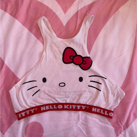 Hello Kitty | Tops | Hello Kitty Sports Bra Top | Poshmark